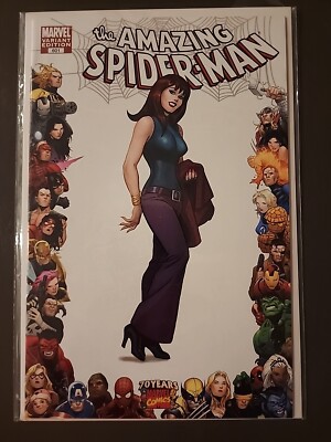 AMAZING SPIDER-MAN 601 UNREAD 70 YEARS VARIANT COVER Mint Marvel Mary ...