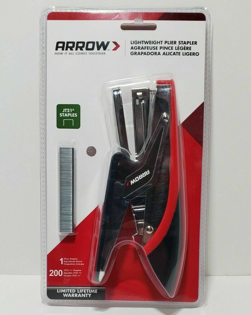 Arrow Lightweight Plier guaranteed Stapler