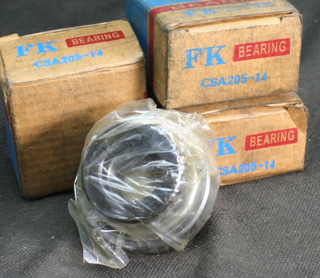 One (1) FK Bearing CSA 205-14 Insert Bearing 7/8" ID China NEW | eBay