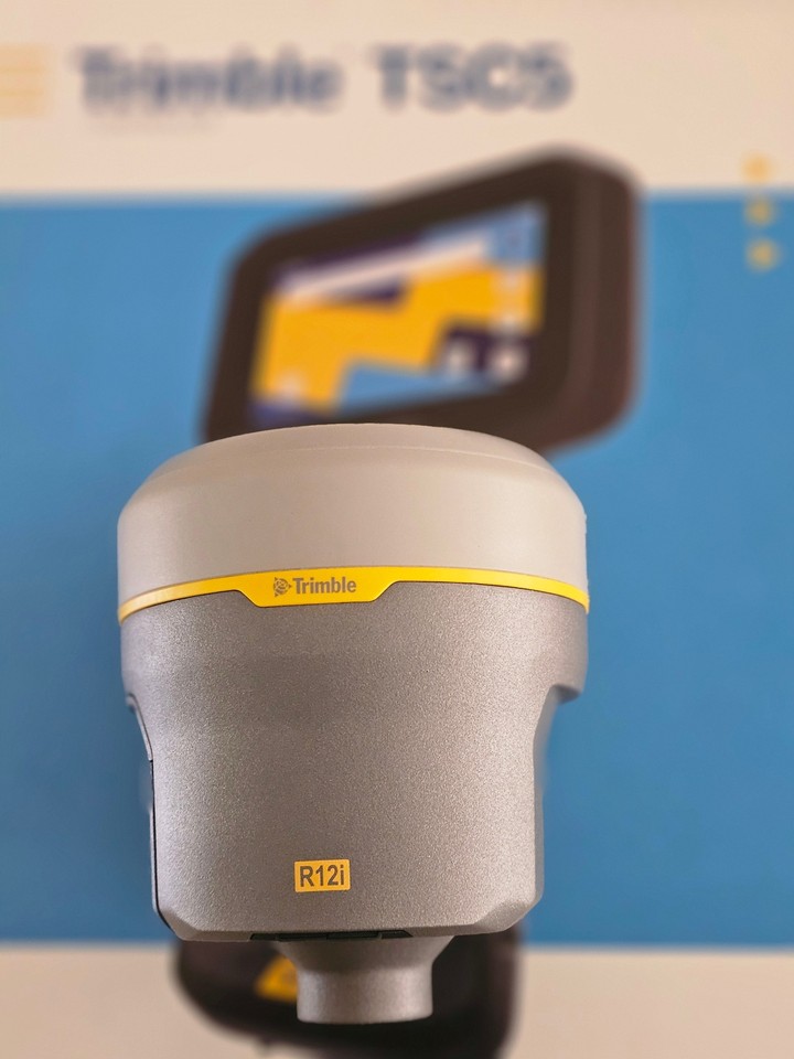 Trimble R12i, R750, TSC5, AND TDL450Hx Base & Rover UHF Surveying RTK ...