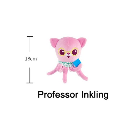 18cm Octonauts Stuffed Plush Cartoon Animal Role Toys Professor Inkling ...