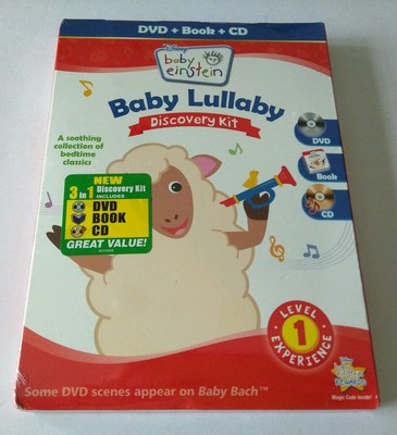 Disney Baby Einstein: Baby Lullaby (DVD, 2011, 2-Disc Set + Book) "NEW ...