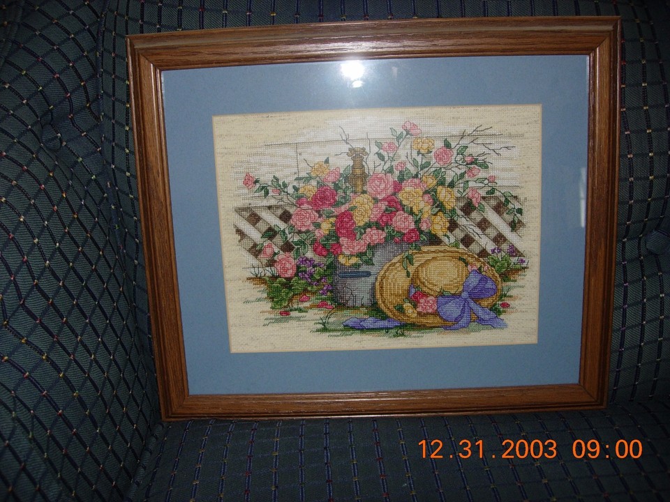 Cross Stitch Paula Vaughn Leaflet & cloth only Midsummer Roses | eBay