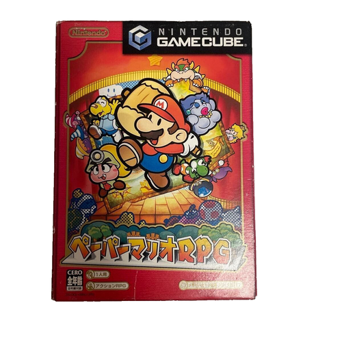 Paper Mario RPG GC Nintendo GameCube Japan Super Mario 4902370509250 | eBay