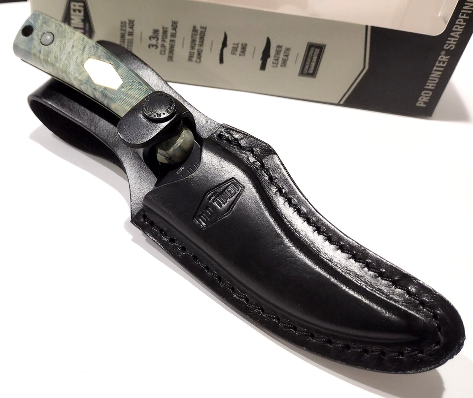 Schrade Old Timer Green Sharpfinger Upswept Blade Hunting Skinning ...