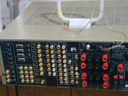 Powerful Yamaha Dsp-Ax2500 Amplifier At The Time 150,000 Yen, Working ...