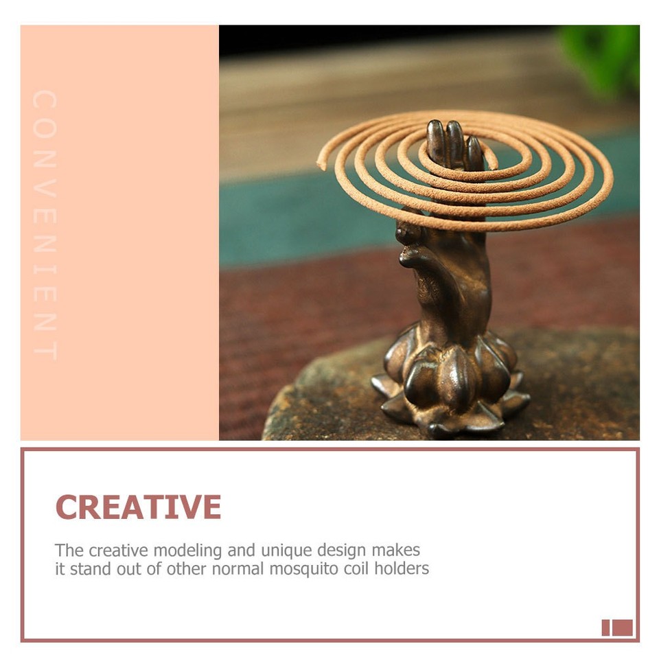Practical Incense Holder Buddha's-hand Incense Coil Rack for Home ...