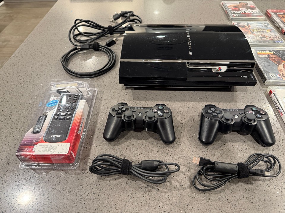 Sony PlayStation 3 Backwards Compatible Console (CECHA01) PS1/PS2/PS3 ...