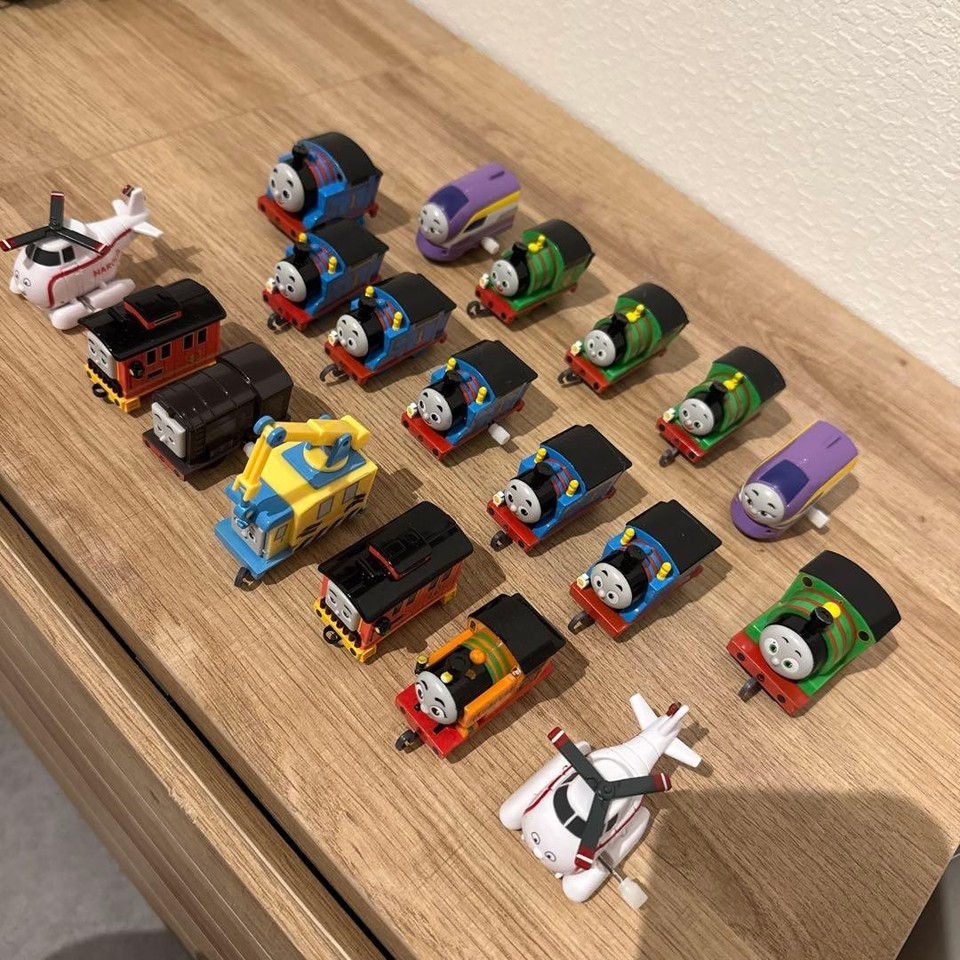 TakaraTomy Capsule Plarail Thomas and Friends Set 20 Figures MultiColor ...