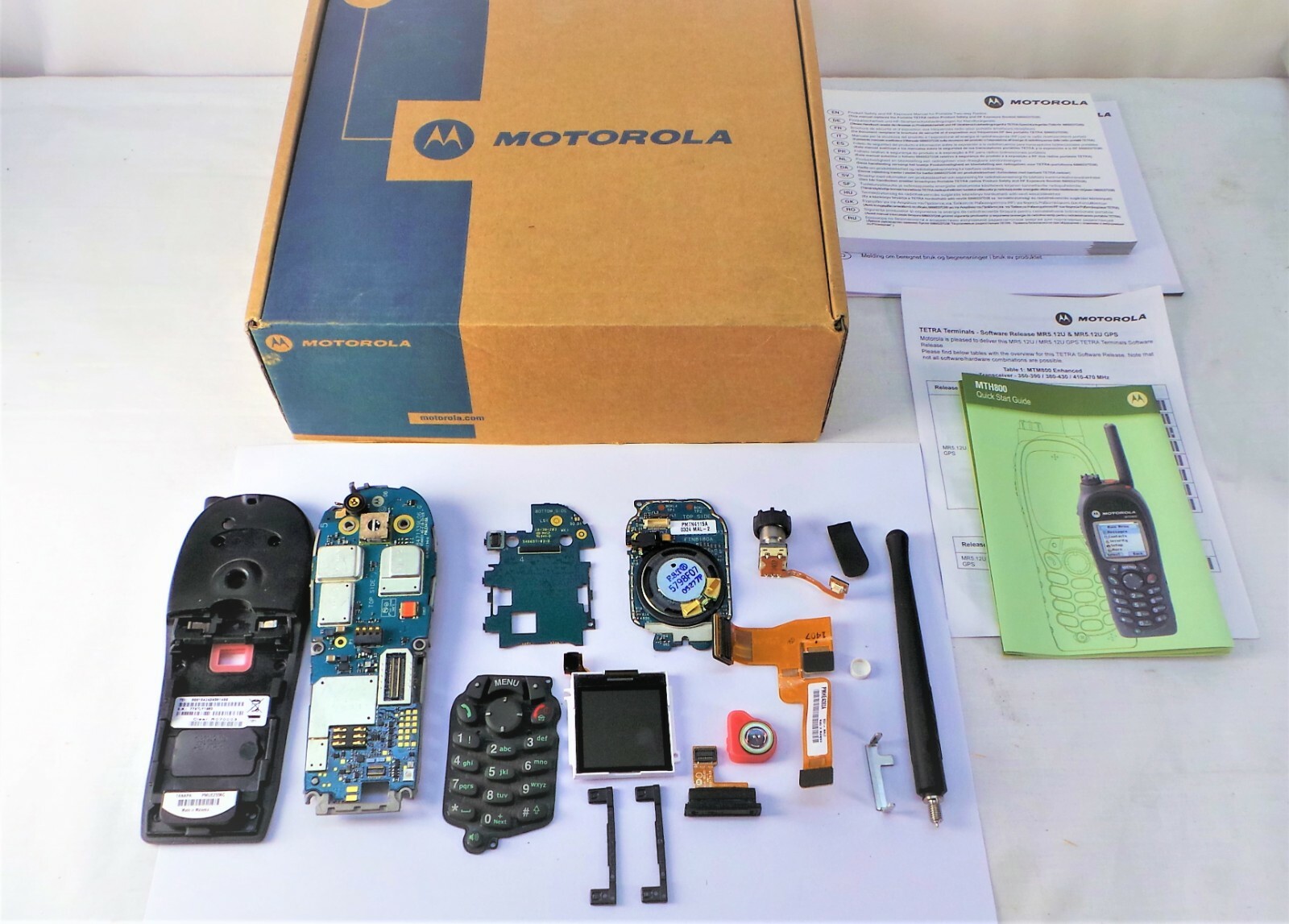 MOTOROLA MTH-800 Main Flex Assembly | eBay