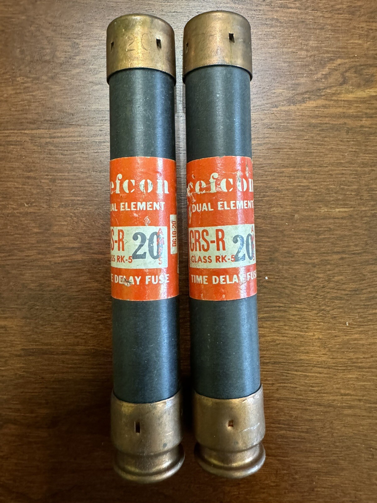 (Pack of 2) CRS-R20 CEFCON DUAL ELEMENT TIME DELAY FUSE CRS-R-20 CRSR20 | eBay