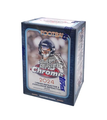 2024 Topps Chrome Football Blaster Box | eBay