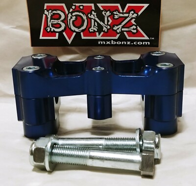 BAR MOUNT HONDA CR500 CR500R CR 500 HANDLE BAR CLAMP 7/8" 22mm SE BAR ...