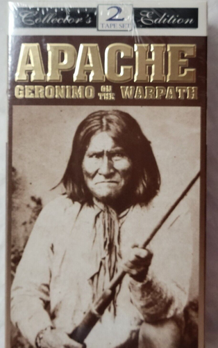 Apache: Geronimo on the Warpath (VHS, 1993) 2 Tape Set Collectors Edition New 82551282432 | eBay