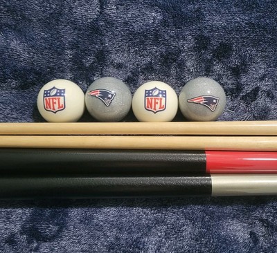 OFFICIAL BOSTON SPORTS POOL CUES, MLB, NFL, AND PATRIOTS POOL BALLS. | eBay