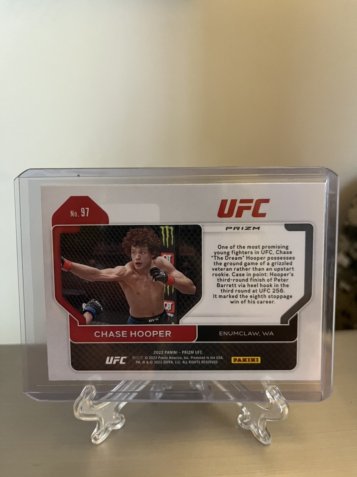 2022 Panini Prizm UFC - Silver Prizm #97 Chase Hooper for sale online ...