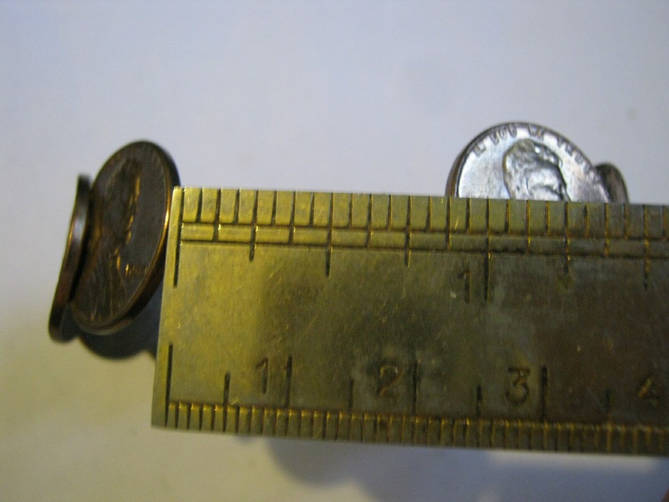 Healing/Arthritis? Copper Lincoln Penny Bracelet, 11 1960s Coins 2 3/8 ...