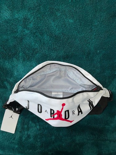 Nike Jordan Air Crossbody Fanny Pack WHITE Bag 9B0533-001 NEW ...