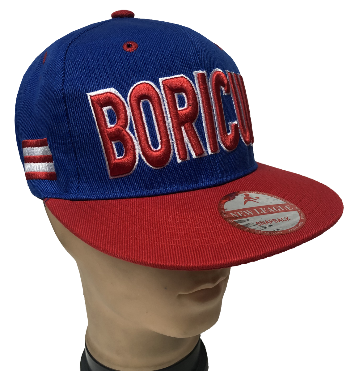 BORICUA PUERTO RICO 3D Embroidered Snapback Cap Adjustable Baseball Hat ...