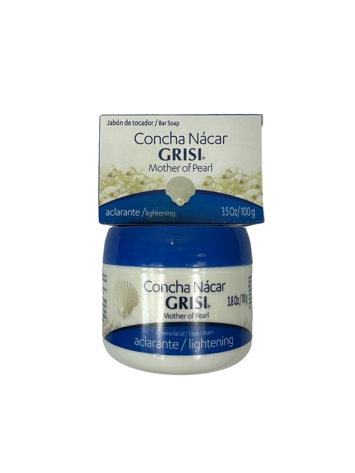 Crema Y Jabon Concha Nacar Original Para Las Manchas De La Cara Arrugas ...