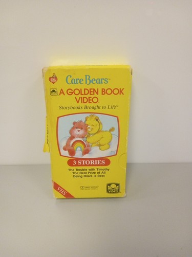 VHS Care Bears - 3 Tales From the Care Bears Trouble Timothy Prize (VHS ...
