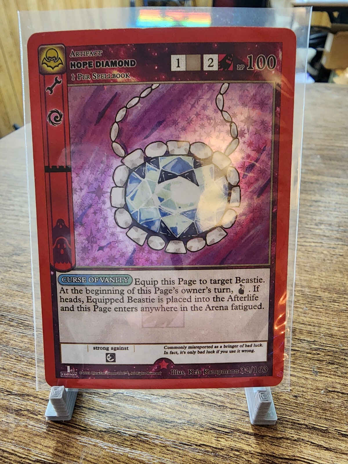 MetaZoo Nightfall 1st Edition Hope Diamond Full Holo 32/163 | eBay