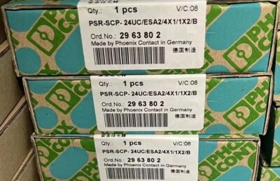 1PC New Phoenix Safety Relay PSR-SCP-24UC /ESA2/4X1/1X2/B 2963802 | eBay