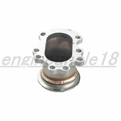 T25 T28 GT25 GT28 Turbo Exhaust Downpipe Flange To 2.5" V-Band Adapter ...