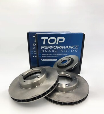 TP Front Disc Brake Rotors for Holden Statesman WM Commodore VE VF 3.6L ...
