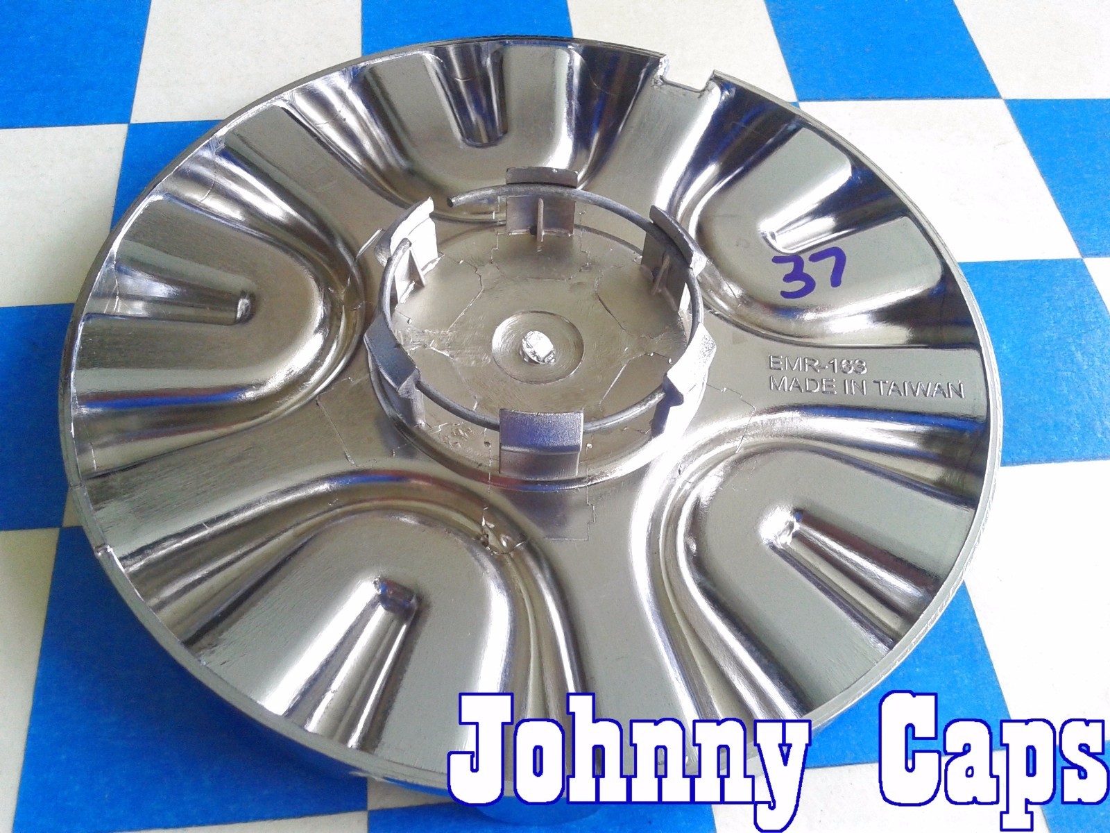 PCW Wheels [37] Chrome Center Caps # EMR-163 Custom Wheel Center Hub ...