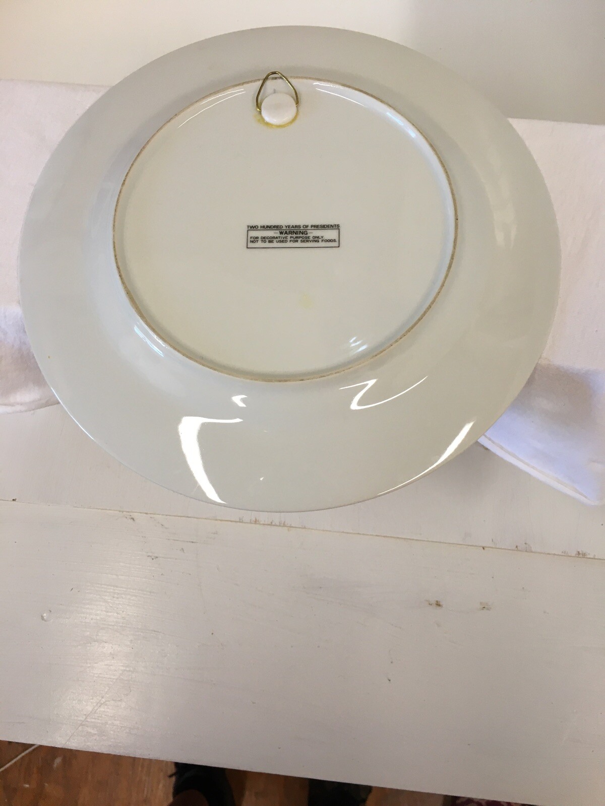 Vintage 200 Years Of Presidents Collector Plate, Jimmy Carter 10 1/4 ...