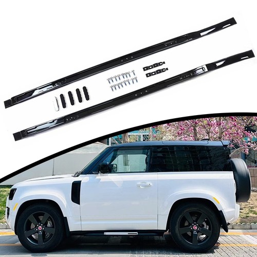 2Pc Fit for LR Defender 90 2020-2025 Roof Rail Roof Rack Bar Car ...