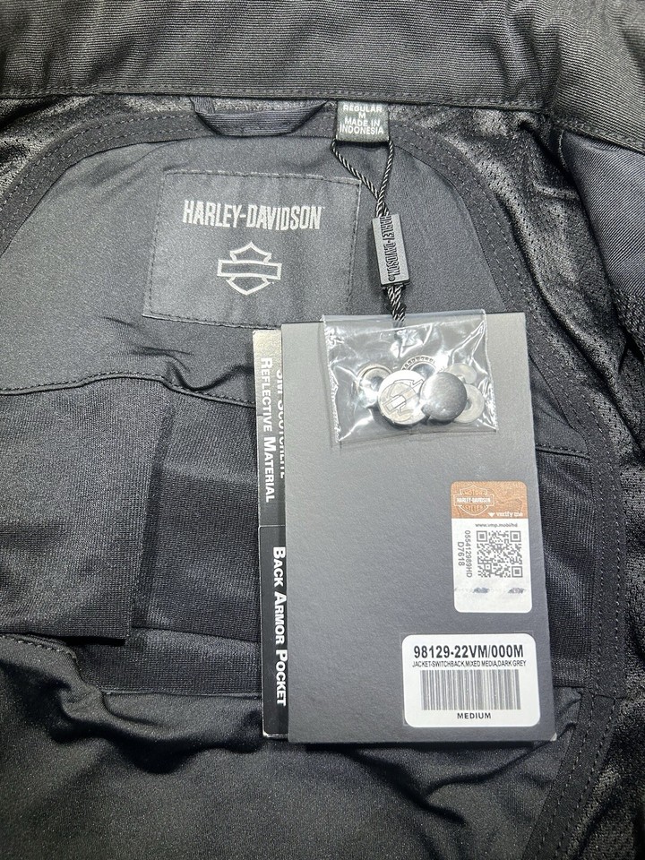 Men’s Medium Harley-Davidson Sheridan Switchback Lite Media Jacket ...
