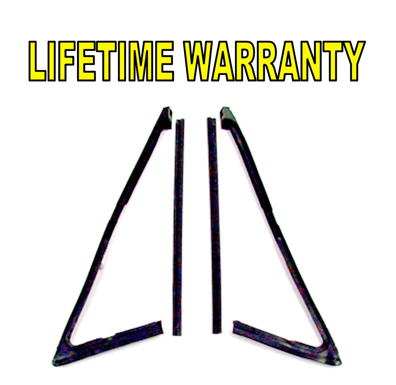 1967-1972 Chevy/GMC Pickup Truck Vent Window Seals, PAIR, 2pc Seals C10 ...