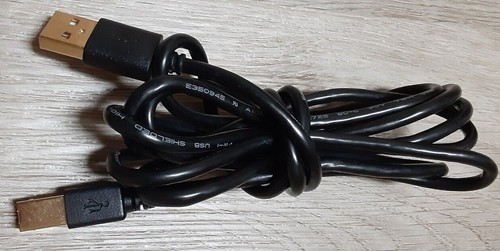 E350945 RJ AWM Style 2725 80C 30V VW-1USB Shielded High Speed Cable ...