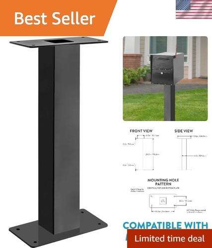 Oasis 28" H Pedestal Post, Black | eBay