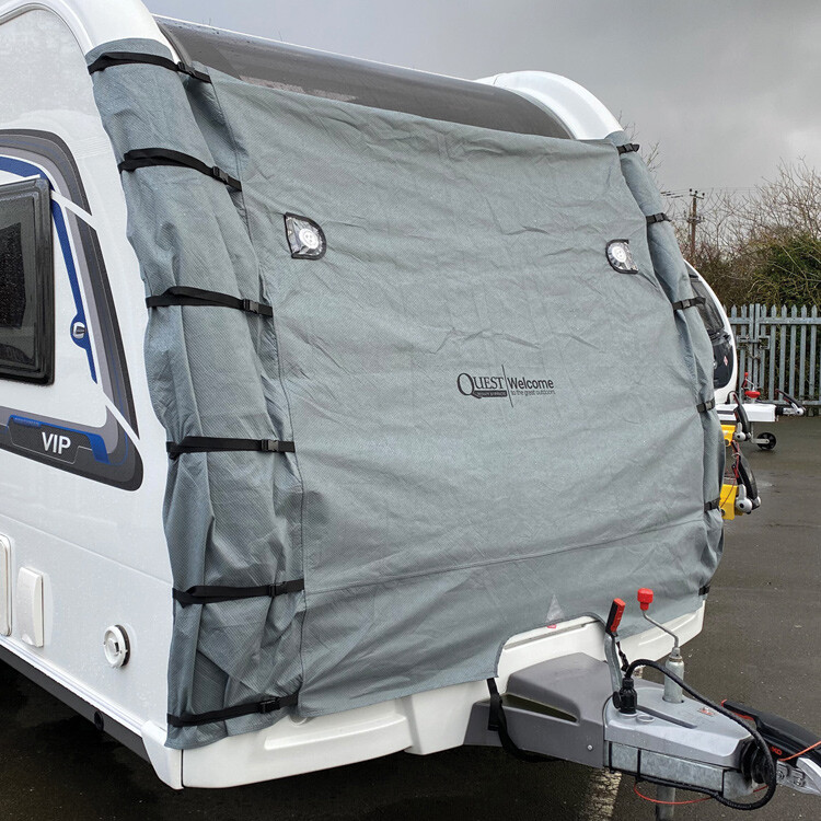Quest waterproof breathable front caravan towing cover pro SP2112 INC ...