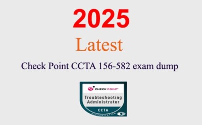 Check Point CCTA 156-582 Q&A GUARANTEED (1 month update) | eBay