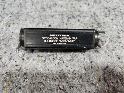 Neutrik OpticalCON DUO LC Duplex Multimode 50/125 OM3 PC Coupler NAO2M ...