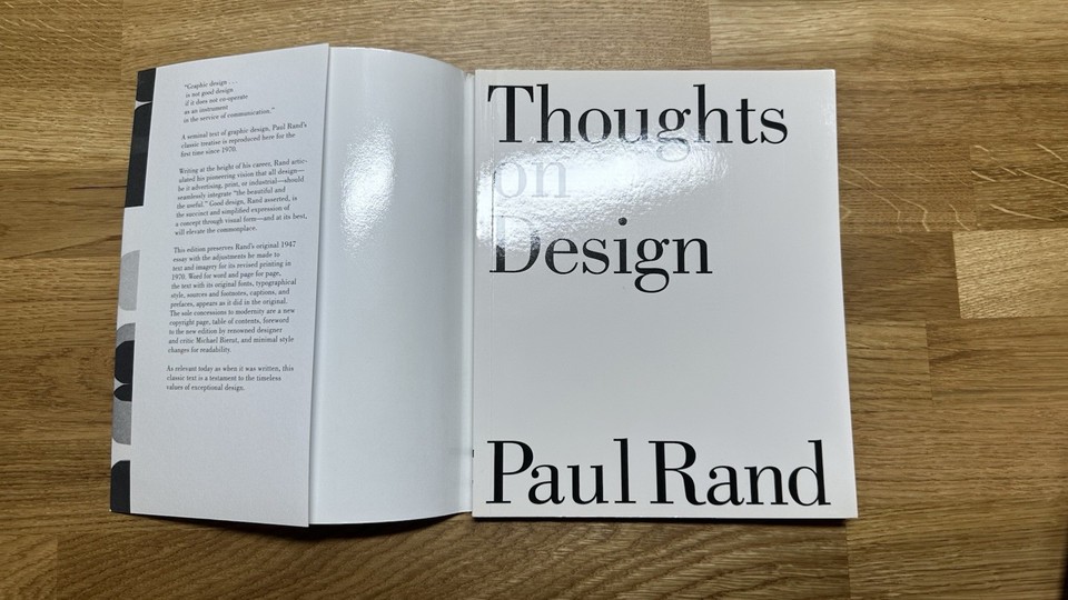 Thoughts on Design by Paul Rand - Classic Graphic Design & Typography ...