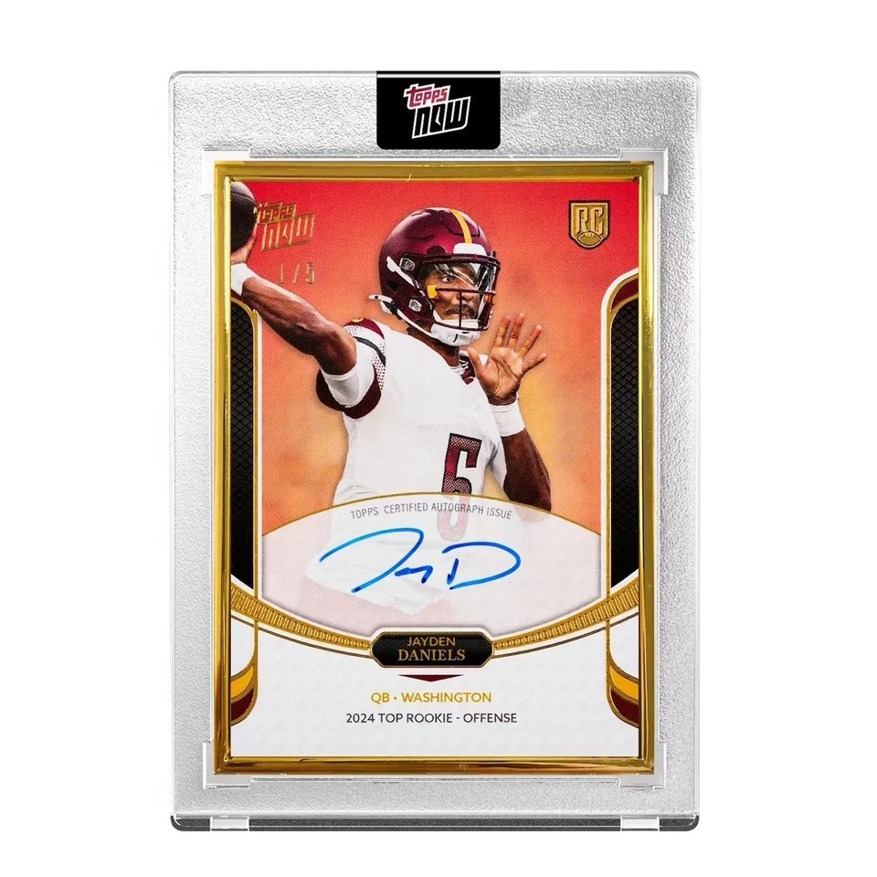 2024 Topps NOW Football Rookie Campaign - Quarterbacks (Sealed Box) | eBay