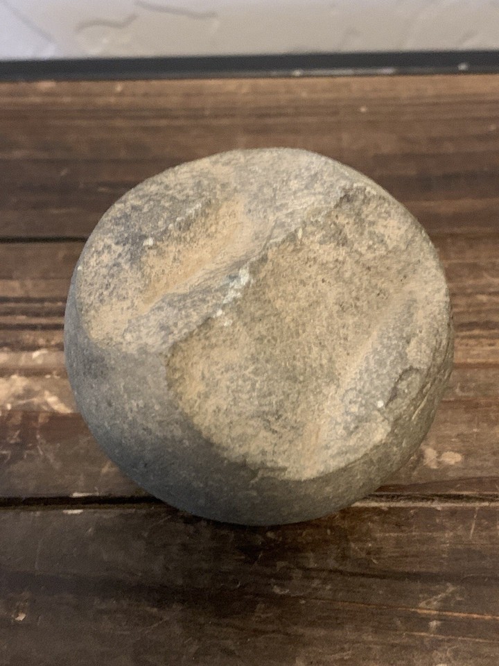 Indian Artifacts Fine Hardstone Game Ball Native American Stone ...