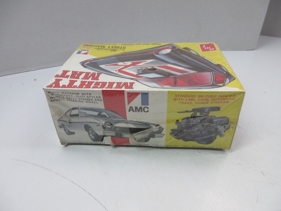 AMT AMC Mighty Mat Matador X Vintage Model kit 1/25 scale Sealed T437 ...