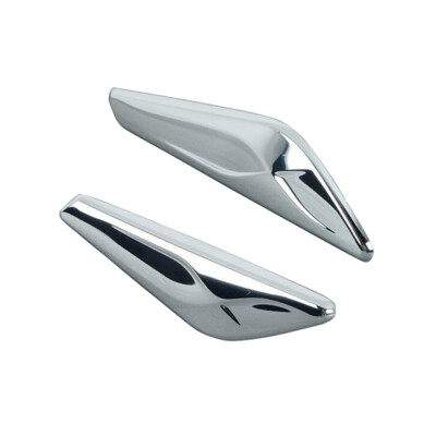 Pair Chrome Side Marker Fender Finisher Trim Fits BMW X3 X4 F25 F26 ...