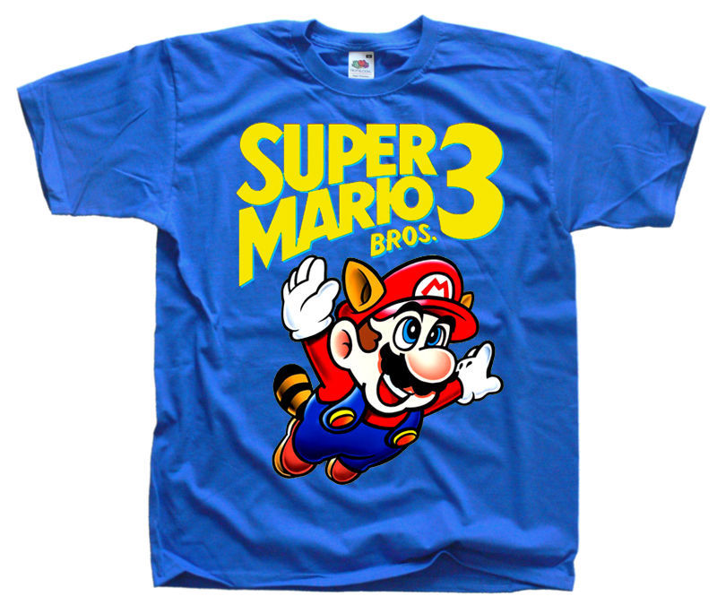 SUPER MARIO BROS 3 Nes T shirt YELLOW Arcade Famicom NINTENDO | eBay