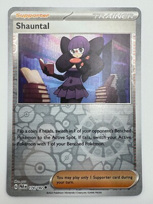 Pokemon TCG Card Paradox Rift 174/182 Reverse Holo Shauntal | eBay