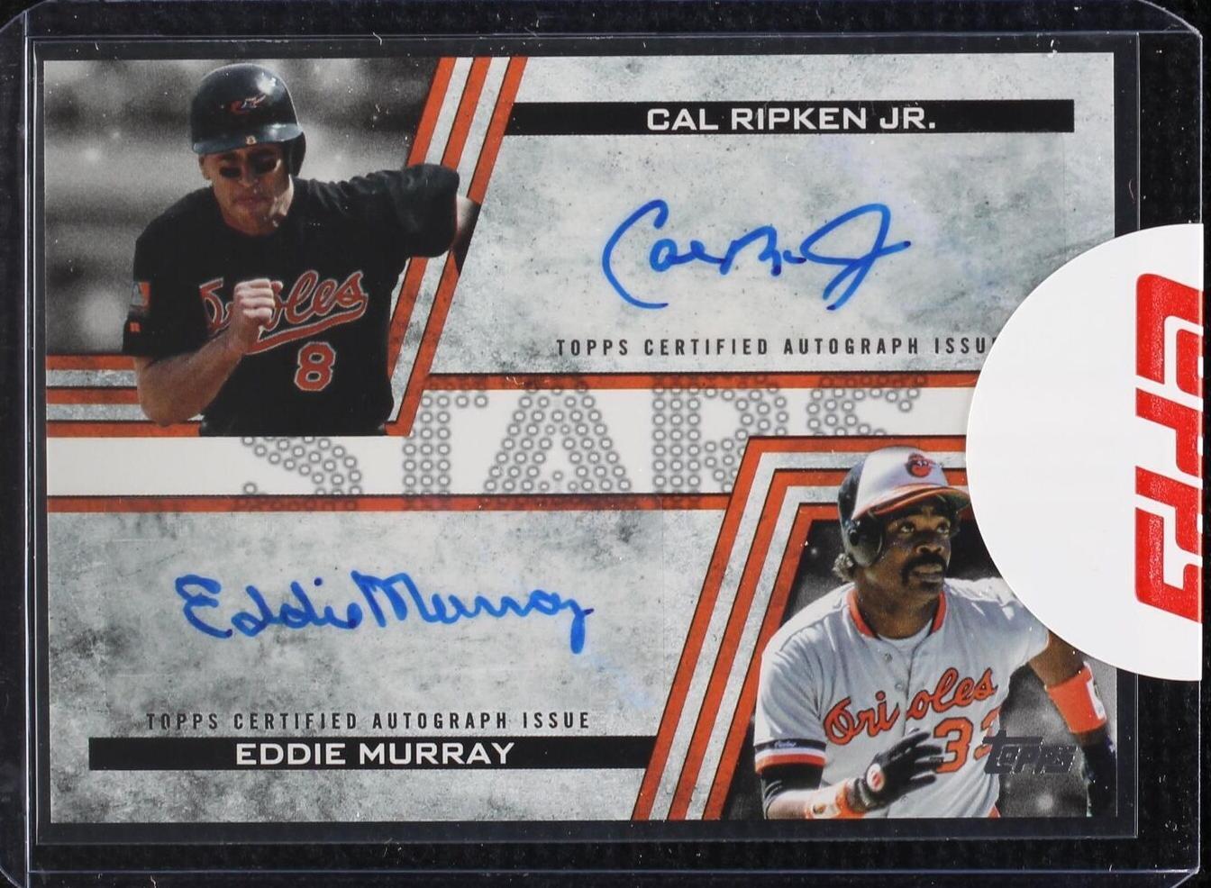 2023 Topps Series 1 - Baseball Stars Dual Autographs Cal Ripken, Eddie ...