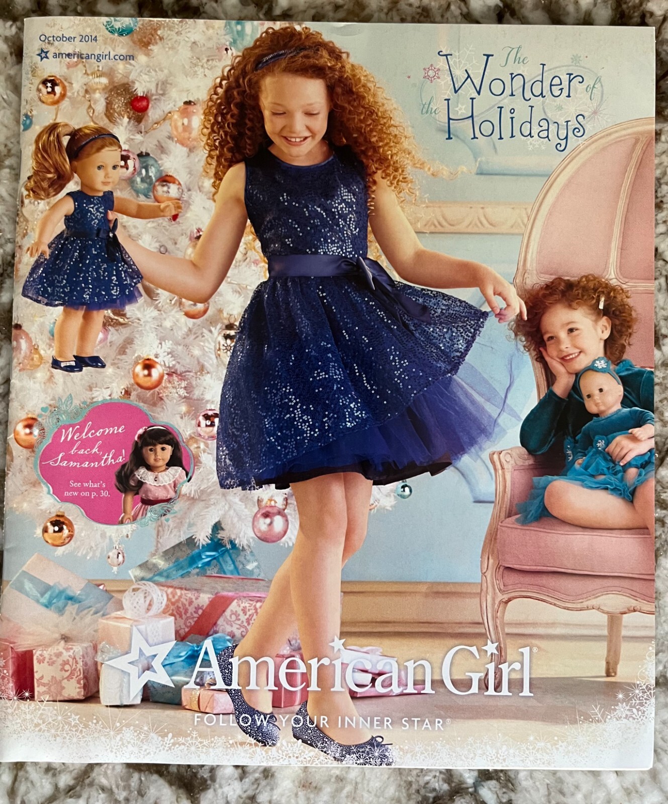 American Girl Catalog October 2014 Features GOY Isabelle 83 pages | eBay