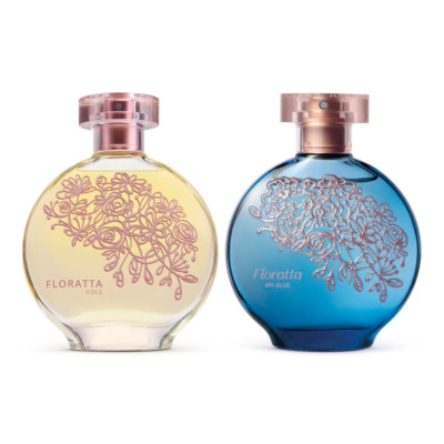 Kit Floratta Gold + Floratta My Blue - O Boticario - Cologne for Women ...