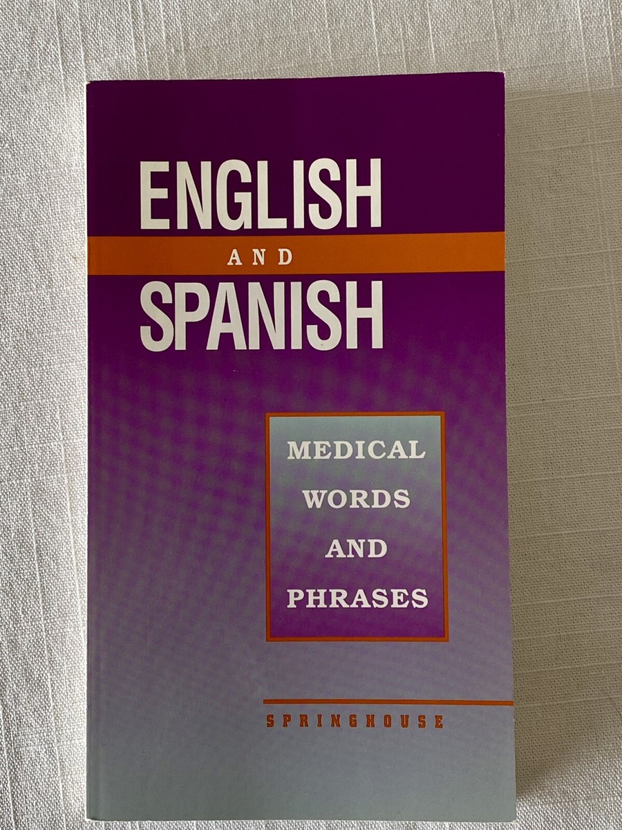 Spanish Medical Words And Phrases Spanish Medical Terms Lesson Packet